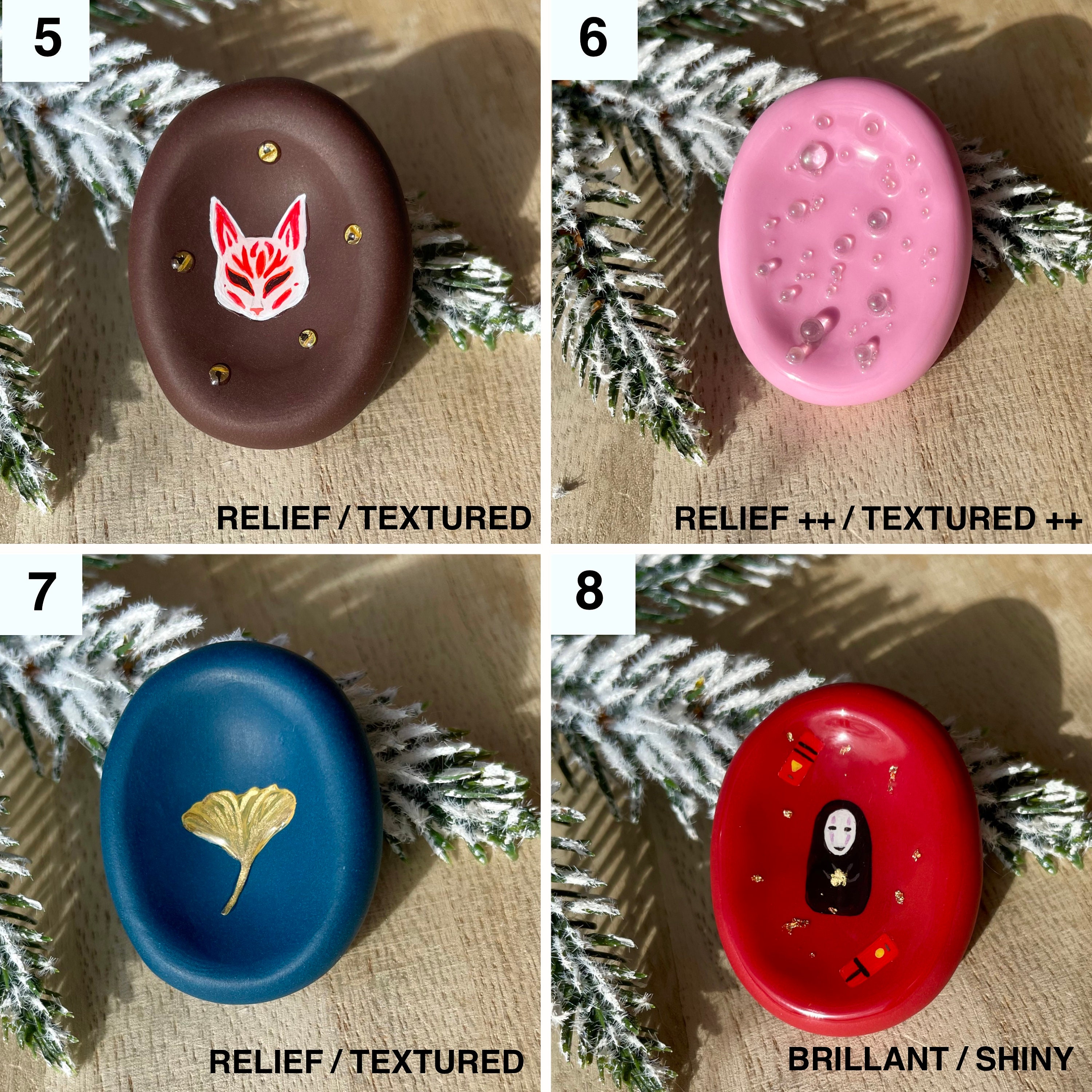 Worry Stones Fidget Toy Anxiety Relief - Etsy UK