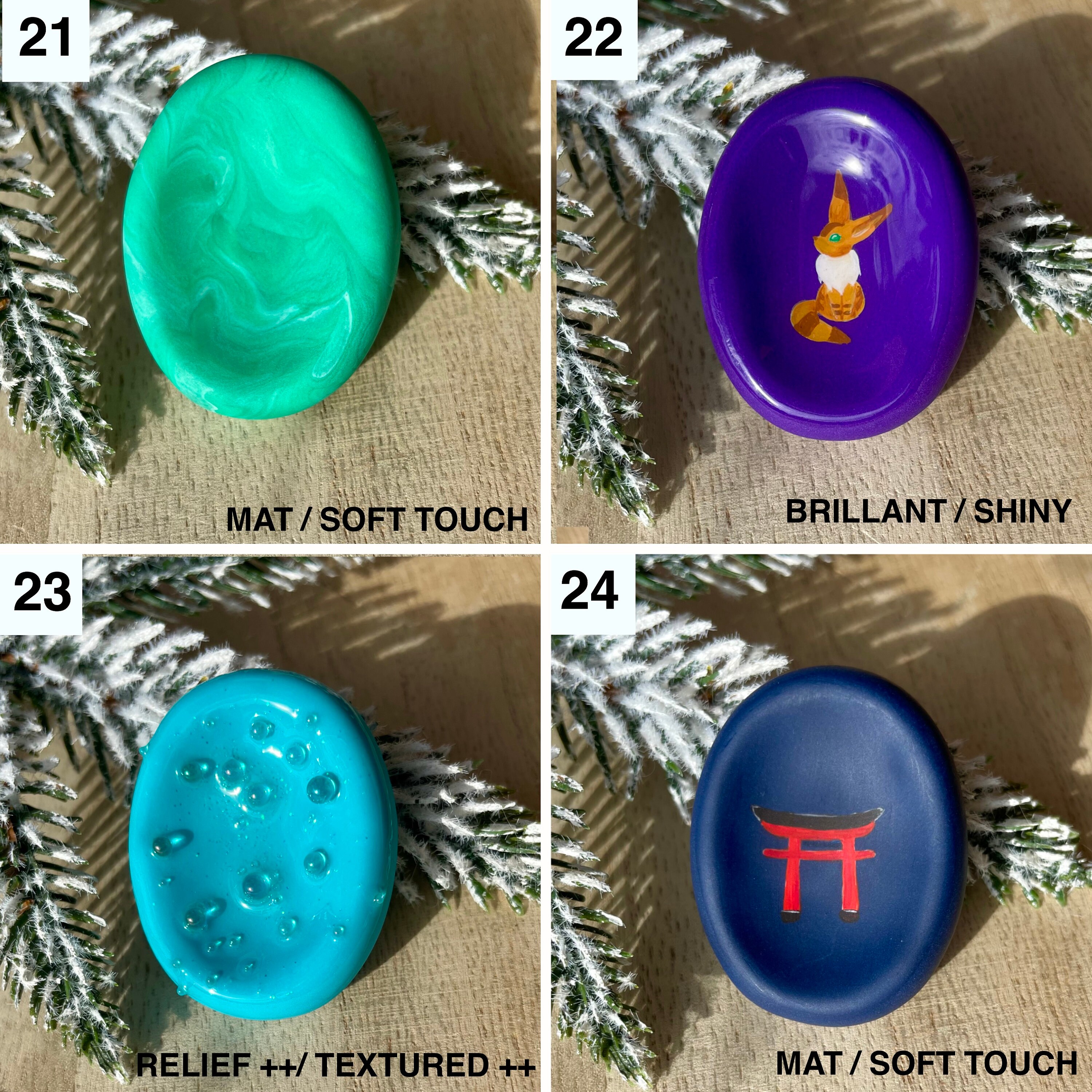Worry Stones Fidget Toy Anxiety Relief - Etsy UK