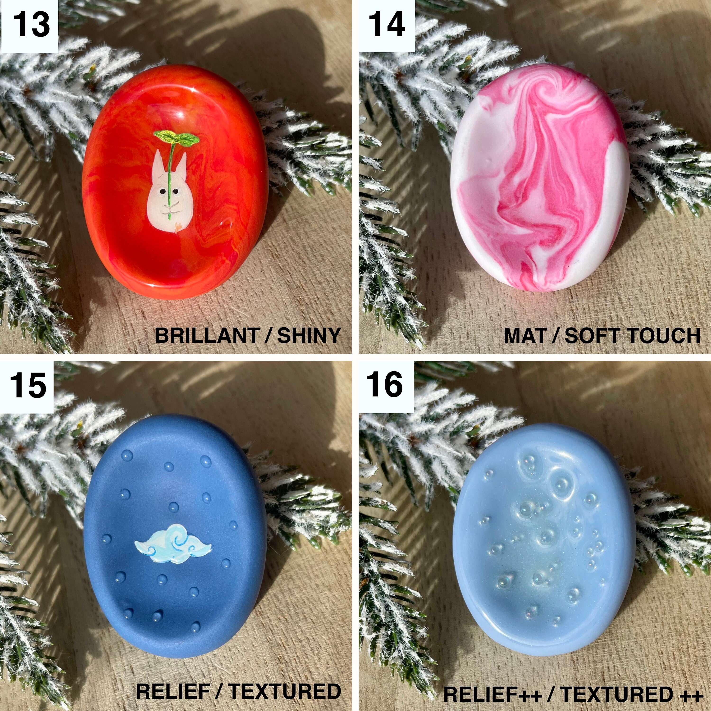 Worry Stones Fidget Toy Anxiety Relief - Etsy UK