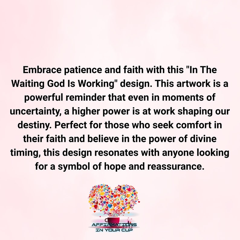 God is Working SVG PNG: Christian Bible Verse Cut Files - Etsy