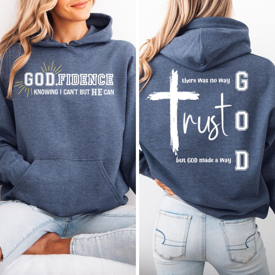 Christian Godfidence SVG PNG: Christian Svg, Trust God Design, Cricut ...