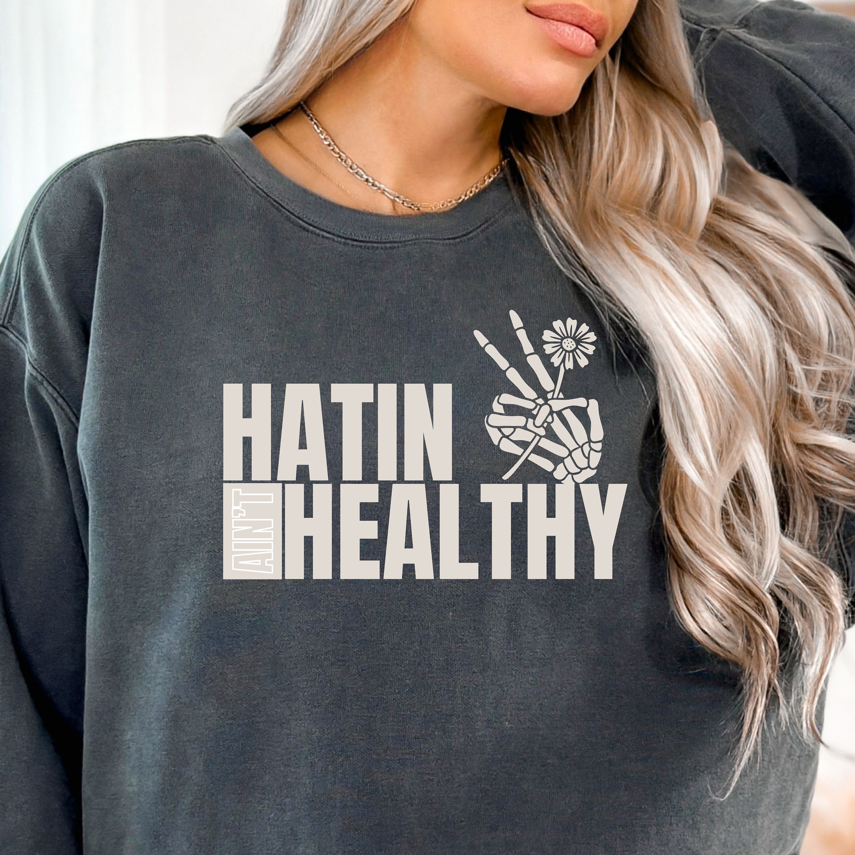 Hatin Ain't Healthy Svg Png, Entrepreneur, Keep It Real, Hustle, Stay ...