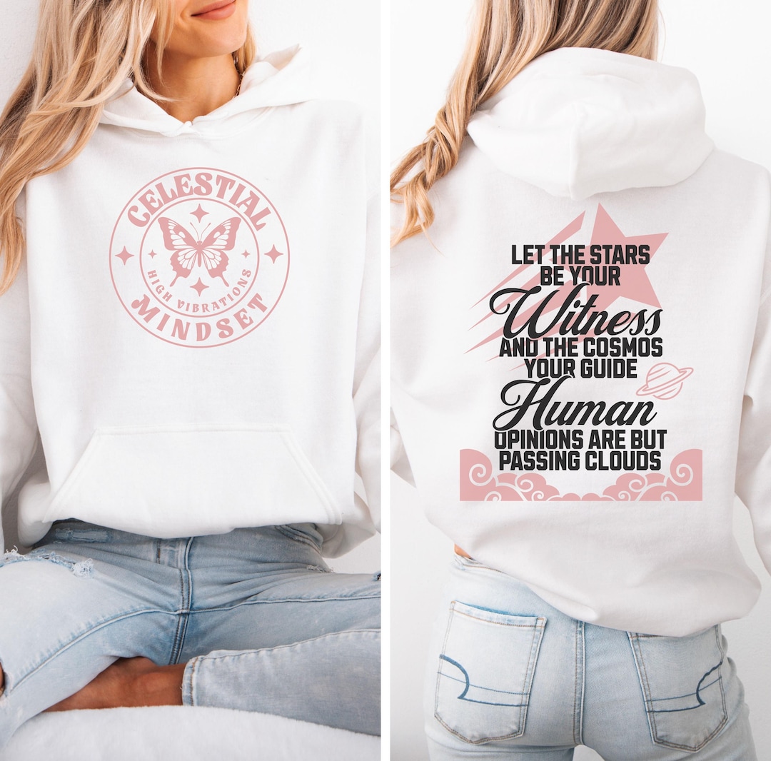 Celestial Mindset Front&back Design, Spiritual Svg, God Png, High Vibrations Svg, Religous Svg ...