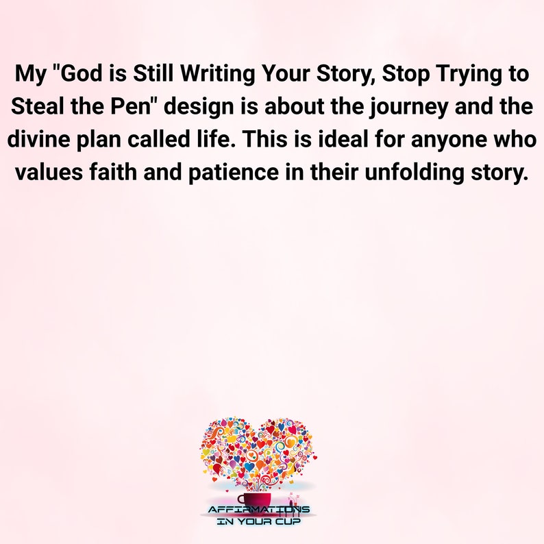 God is Still Writing Your Story SVG, Divine Favour, Christian ...