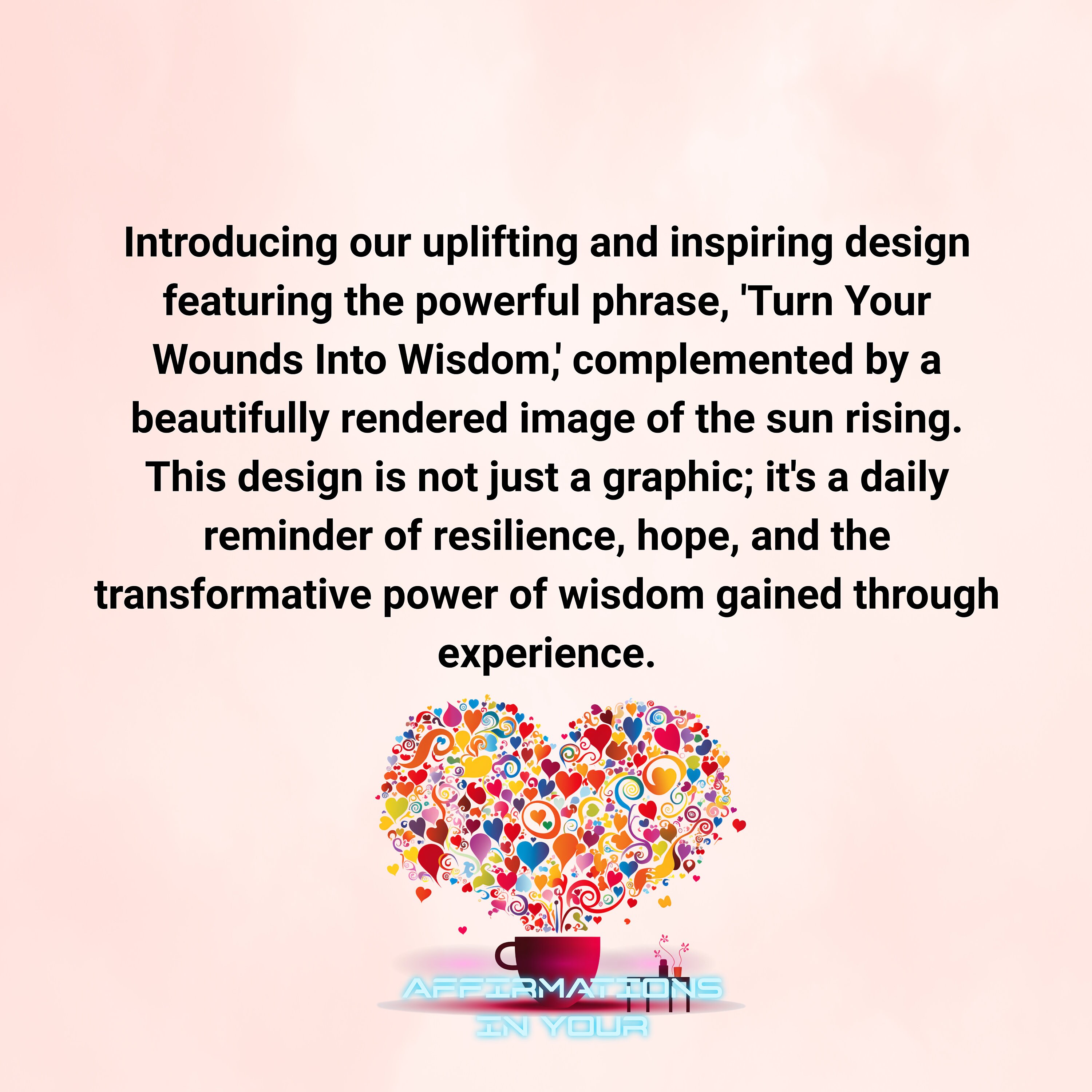 Turn Your Wounds Into Wisdom SVG PNG, Tshirt Quote Svg, Positive Svg ...