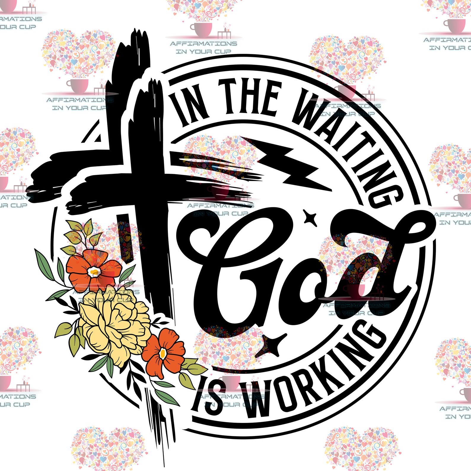 God is Working SVG PNG: Christian Bible Verse Cut Files - Etsy