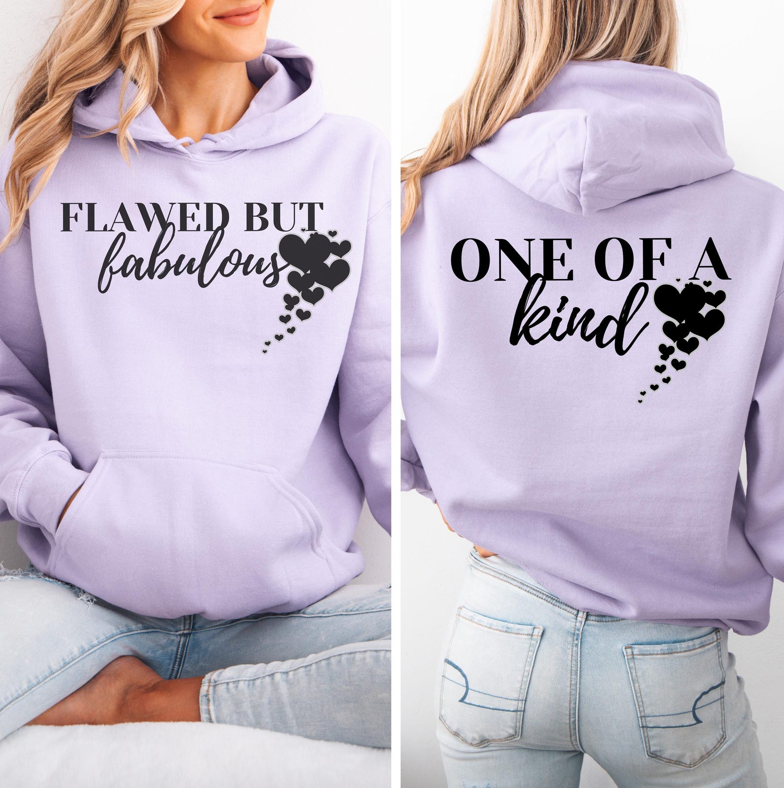 Flawed but Fabulous One of A Kind Sleeve Png, Tshirt Design, Positive ...