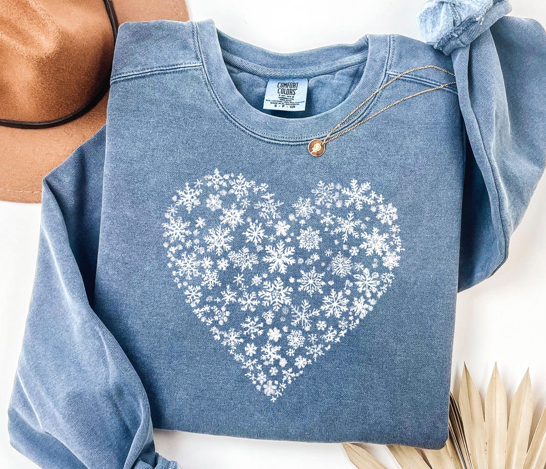 Snowflake Heart Svg, Christmas Heart Svg, Holiday Svg, Holiday Heart ...