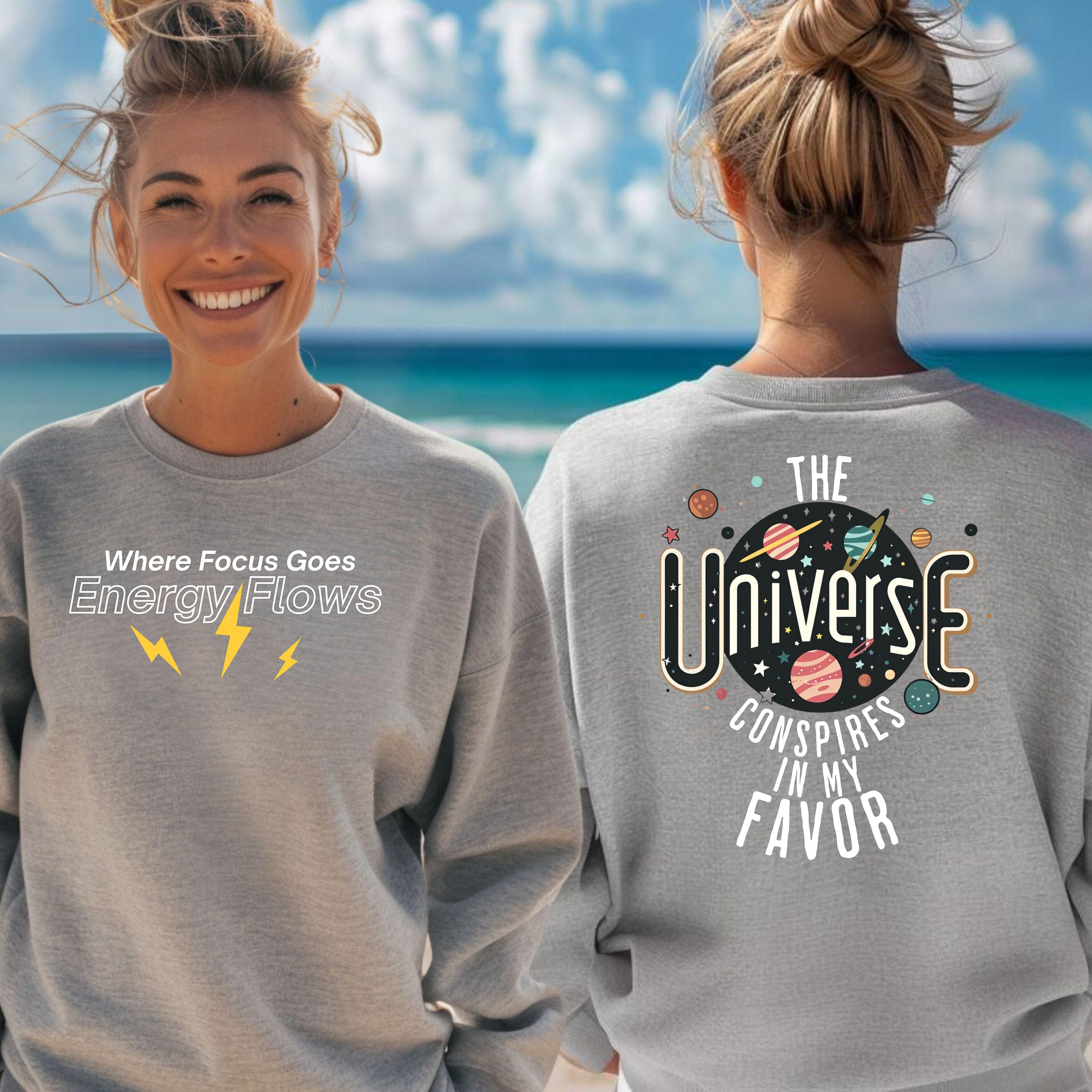 Where Focus Goes Energy Flows Svg, Universe Conspires in My Favor Svg, Manifestation ...