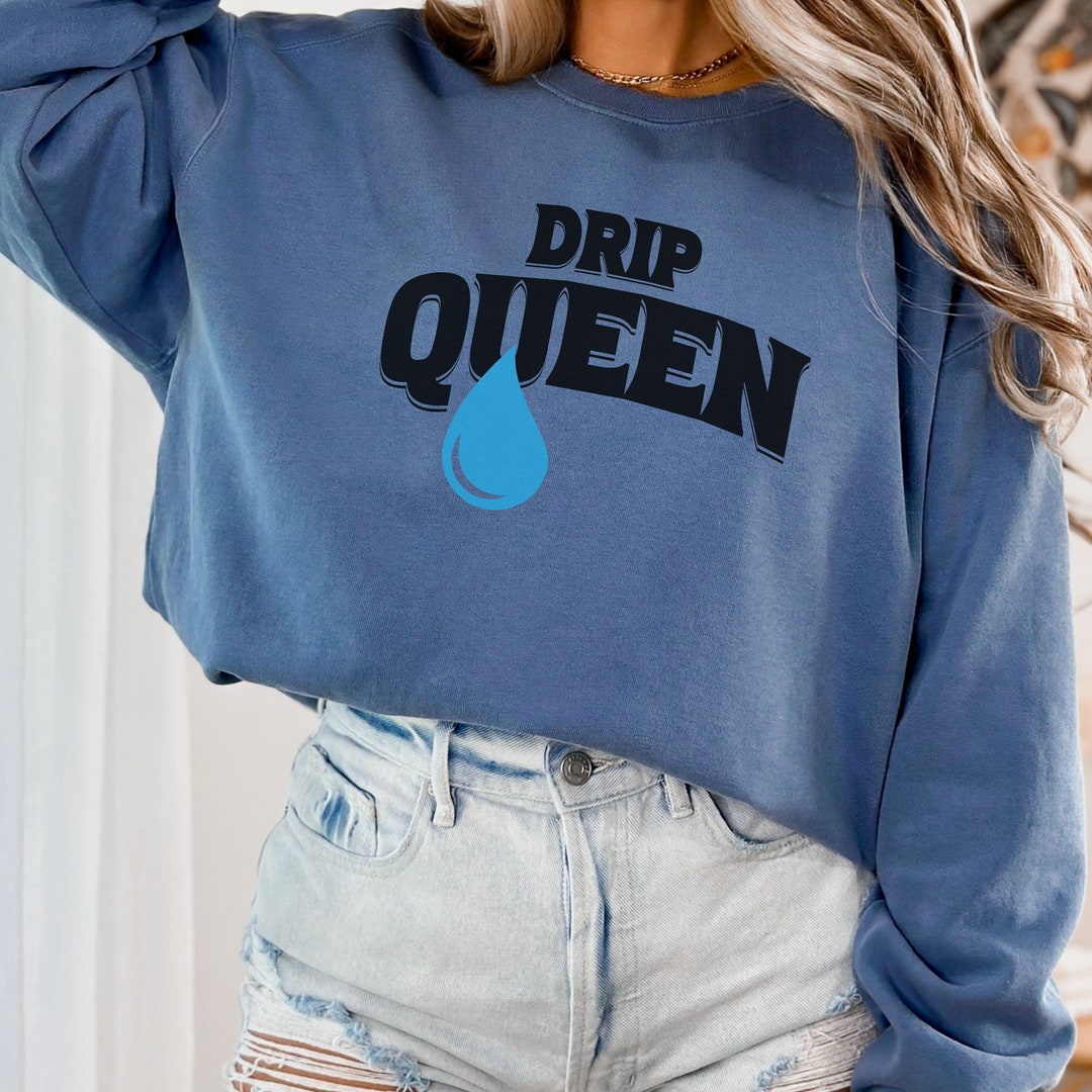 Drip Queen SVG PNG: Fashionista Cut File (commercial Use) - Etsy