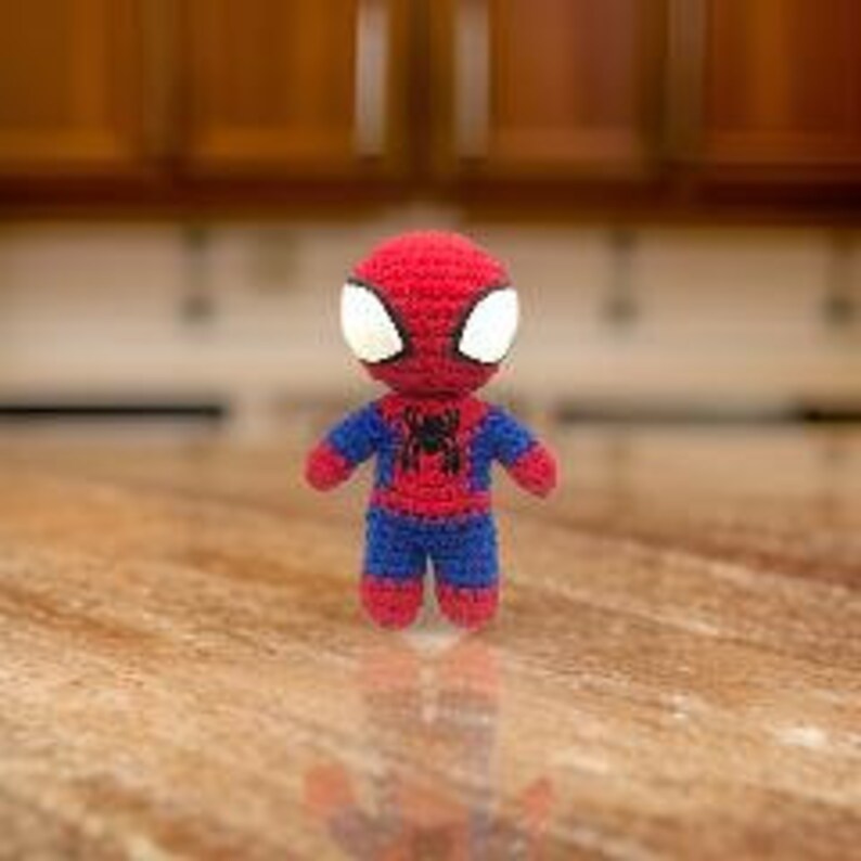 Spiderman Amigurumi Crochet Pattern: Super Hero Doll (PDF Pattern) - Etsy