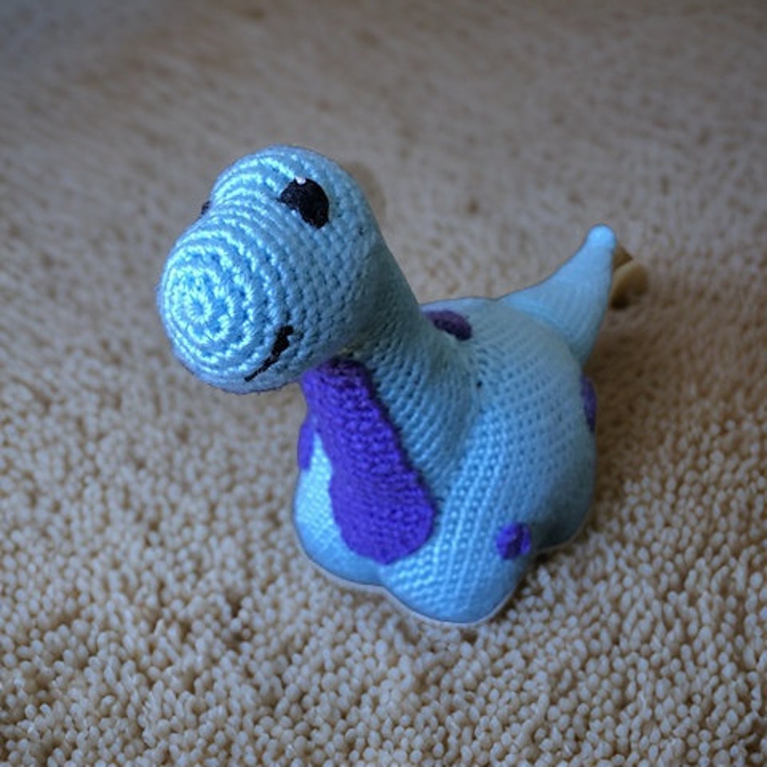Dinasour Crochet Pattern, Amigurumi Plushie Pattern,amigurumi Dinasour ...