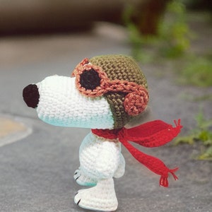 Snoopy Crochet Plushie Pattern, Amigurumi Snoopy Pattern, Crochet Doll ...