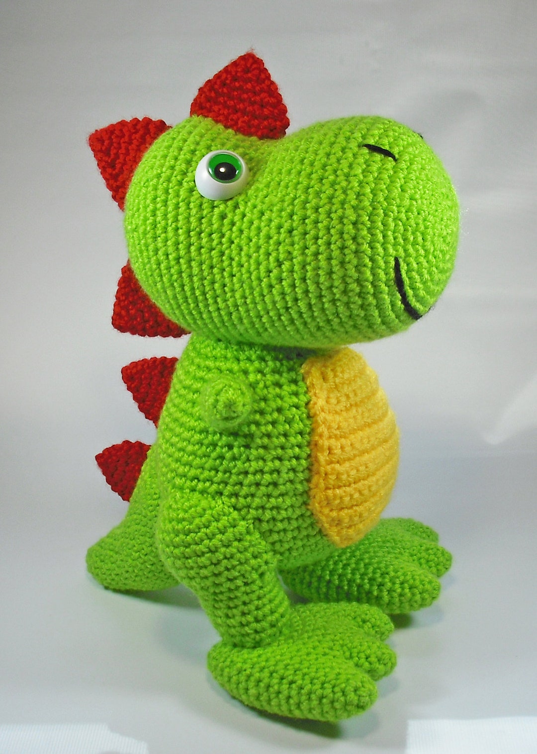 Dinosaur Crochet Pattern, T-rex Crochet Pattern, Toy Pattern,doll ...