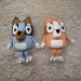 Bluey and Bingo Amigurumi Crochet Pattern (PDF) - Etsy
