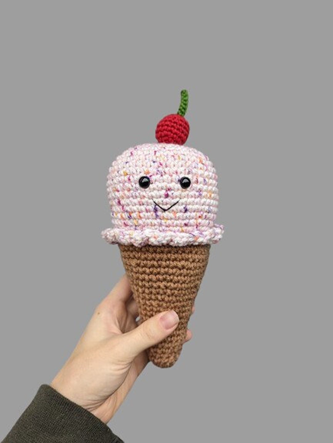 Ice Cream Amigurumi Pattern, Crochet Ice Cream Pattern, Toy Pattern ...