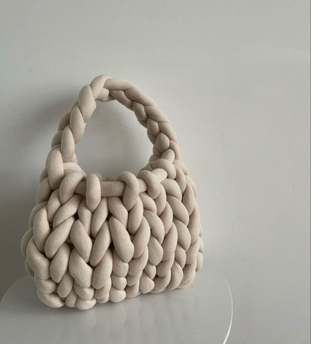 Chunky Bag Pattern, Chunky Yarn Bag How To, Chunky Purse Crochet Bag ...