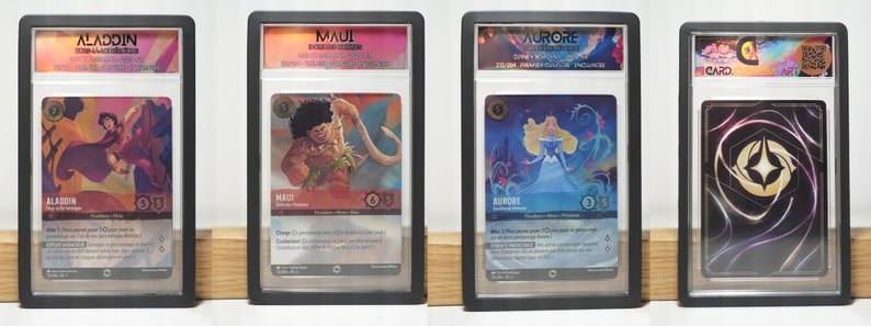 Lorcana Enchantées Chapter 1 Dimming Kit 1 FOIL Label 1 Case 1 Bumper ...