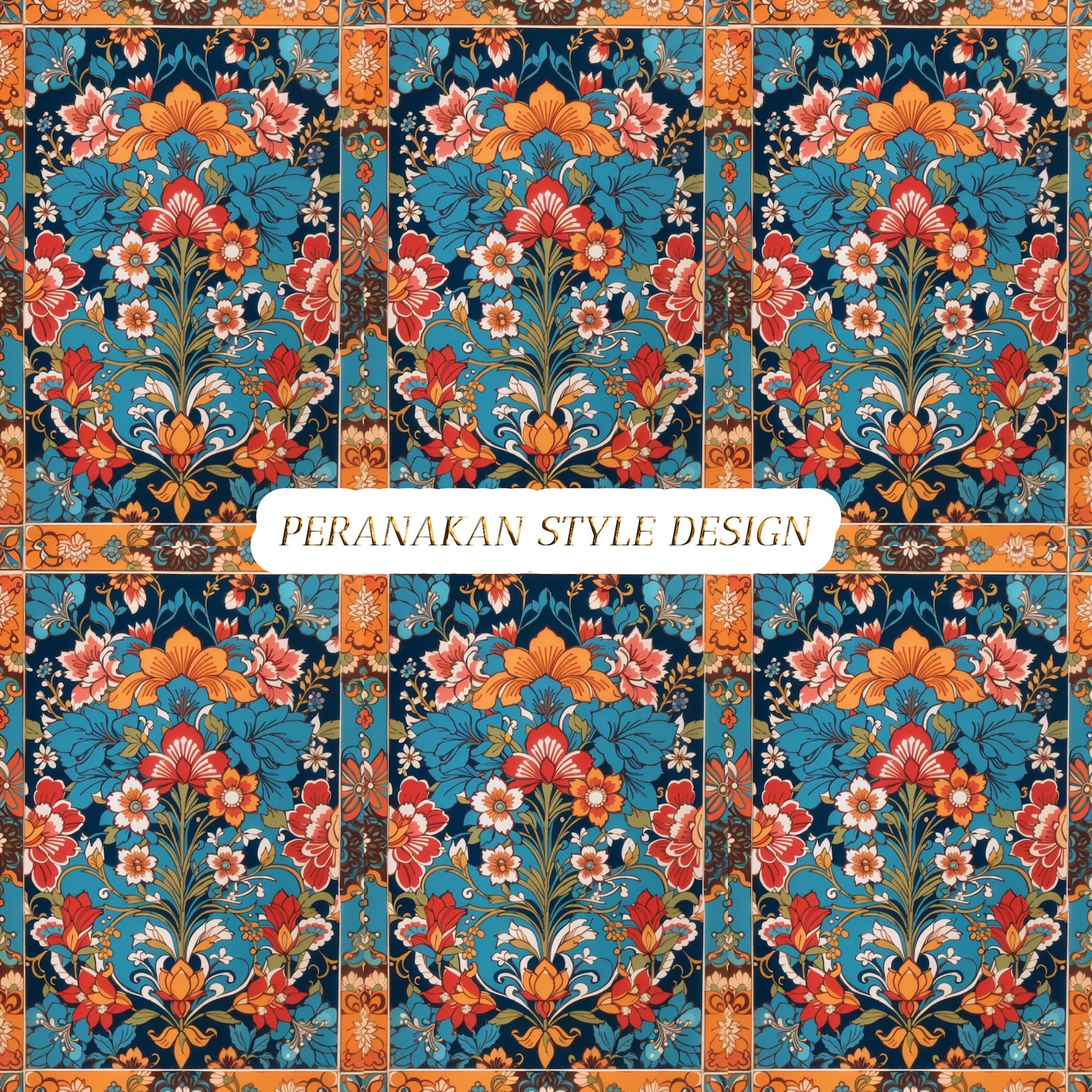 Peranakan | Peranakan Design | Nyonya Tiles | Traditional | Peranakan ...
