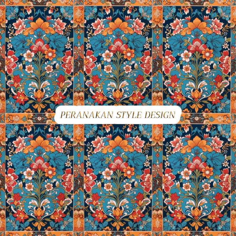 Peranakan | Peranakan Design | Nyonya Tiles | Traditional | Peranakan ...