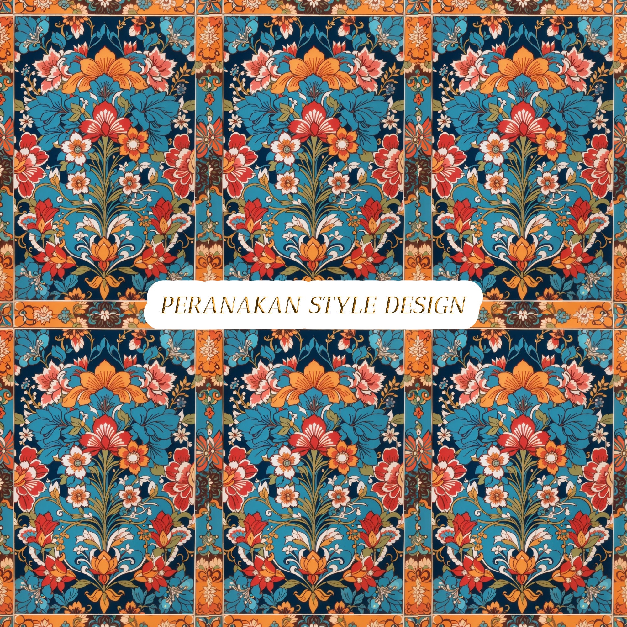 Peranakan | Peranakan Design | Nyonya Tiles | Traditional | Peranakan ...