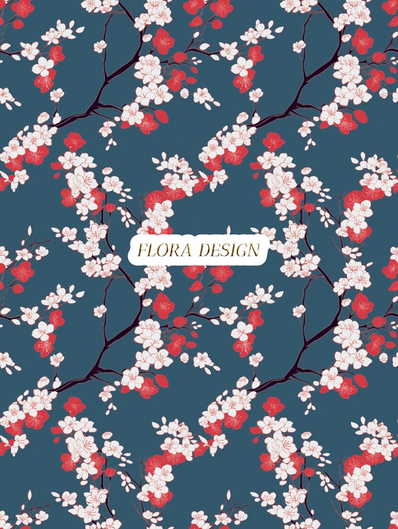 Floral Digital Paper | Flower Patterns | Botanical Design | Floral ...