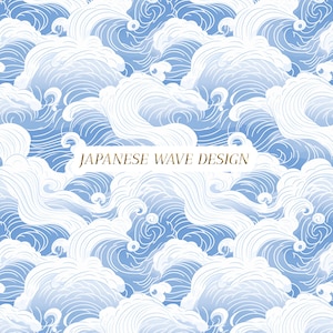 Japanese Wave Art | Wave Pattern | Ocean Wave Design | Japanese ...