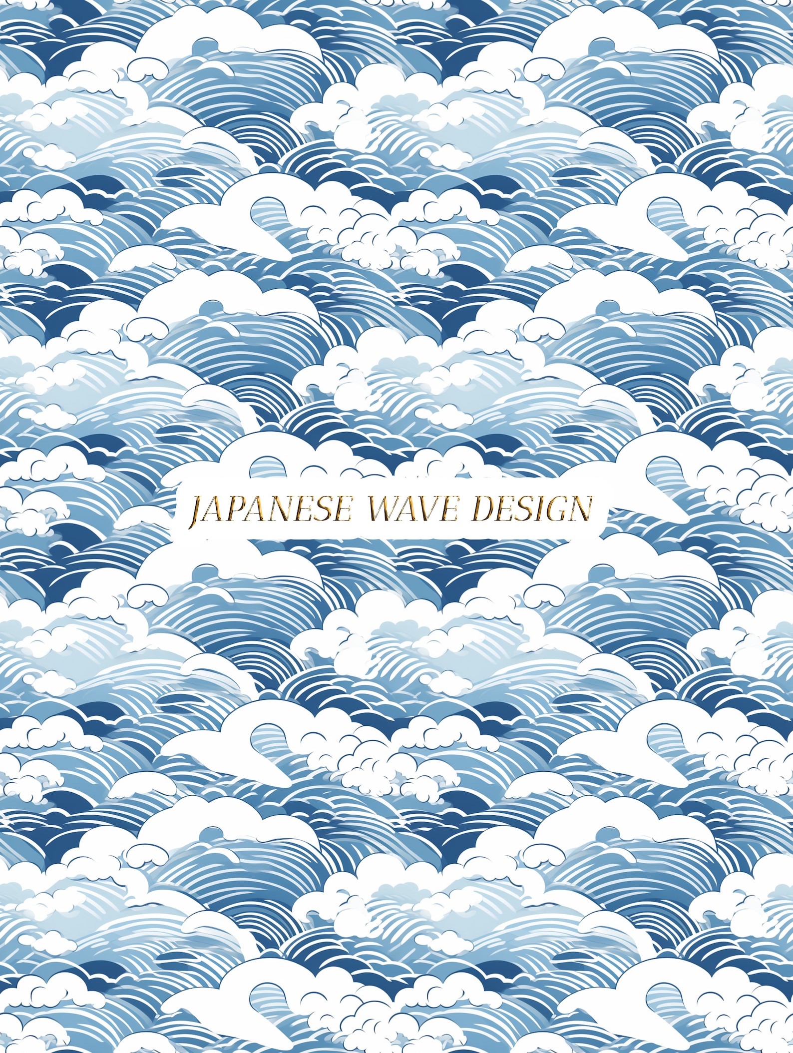 Japanese Wave Art | Wave Pattern | Ocean Wave Design | Japanese ...