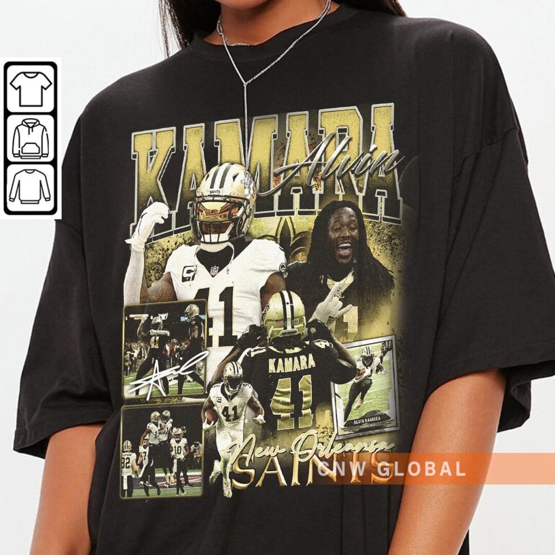 Alvin Kamara New Orleans Football Shirt Saints Football Shirt - Etsy