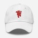 Manchester United Badge Embroidered Baseball Cap Adjustable Unisex Fan ...