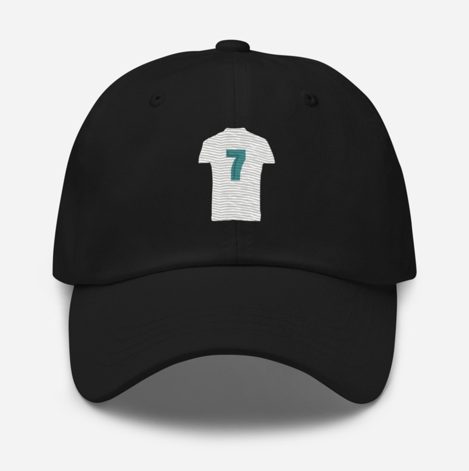 Embroidered Ronaldo Baseball Dad Cap | Adjustable Unisex Soccer Fan Hat ...