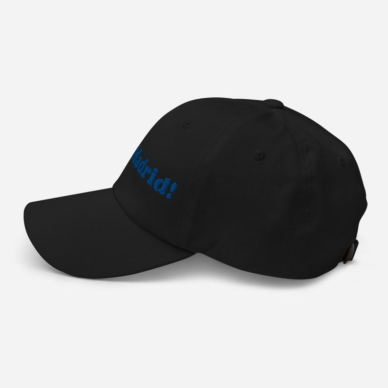 Classic 'hala Madrid' Embroidered Baseball Cap | Real Madrid Fan Hat ...