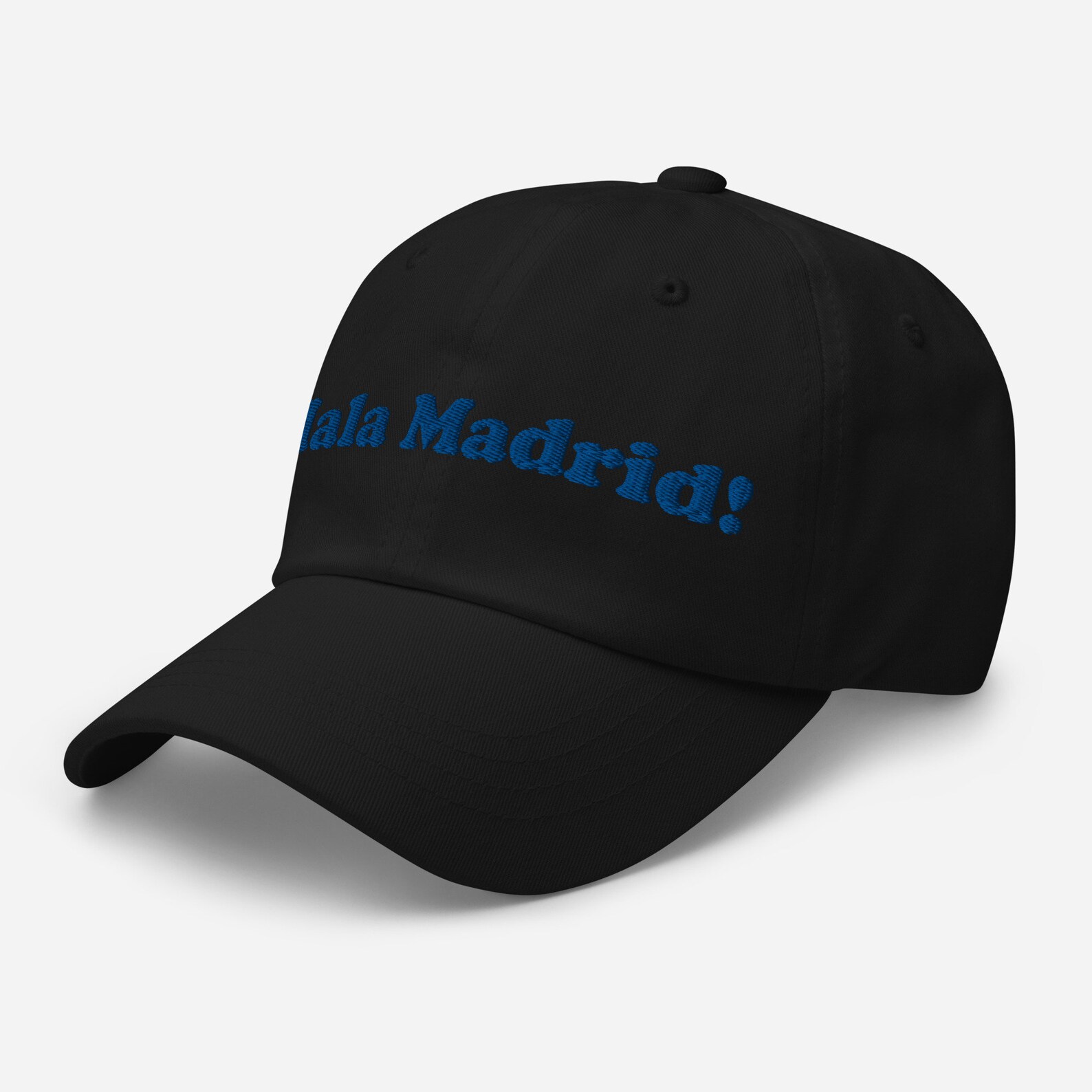 Classic 'hala Madrid' Embroidered Baseball Cap | Real Madrid Fan Hat ...