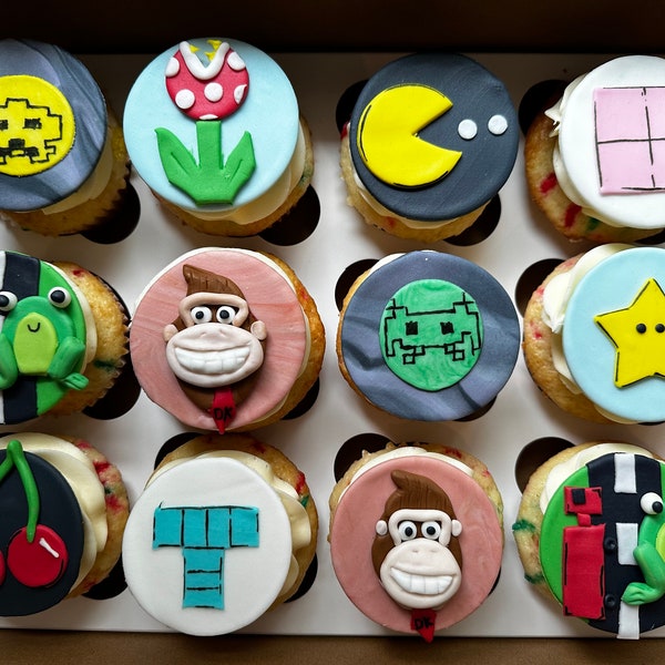 Fondant Cupcake Toppers - Etsy
