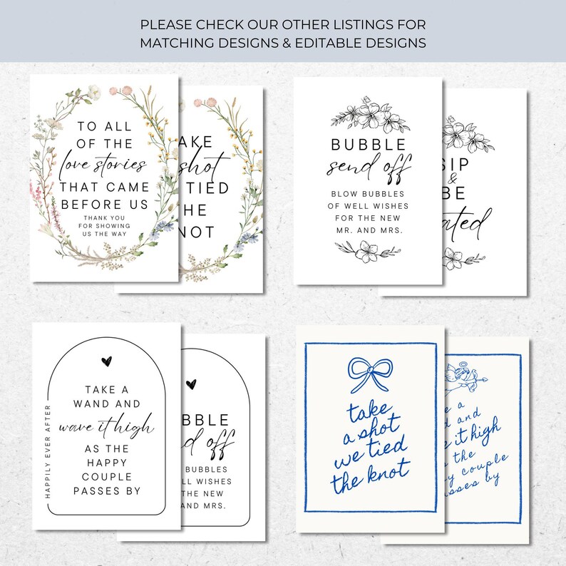 Wedding Sign, Take A Wand and Wave It High, Take Wand PDF, Wedding ...