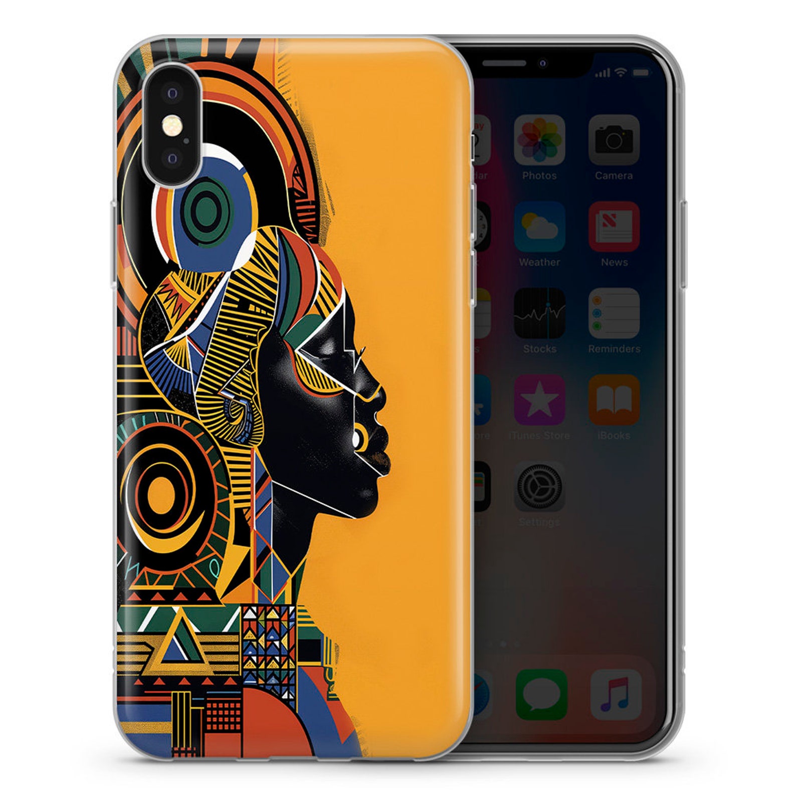 Ndebele Art Phone Case: Afro Pattern Cover - Etsy