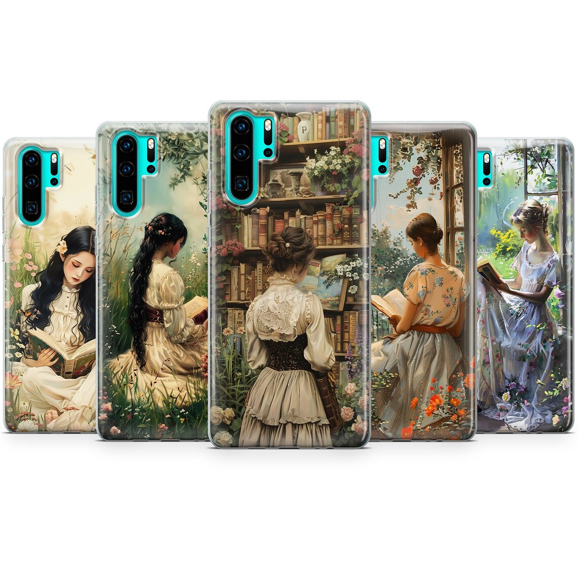 Renaissance Art Phone Case Cottage Core Phone Case BOOK LOVER Phone ...