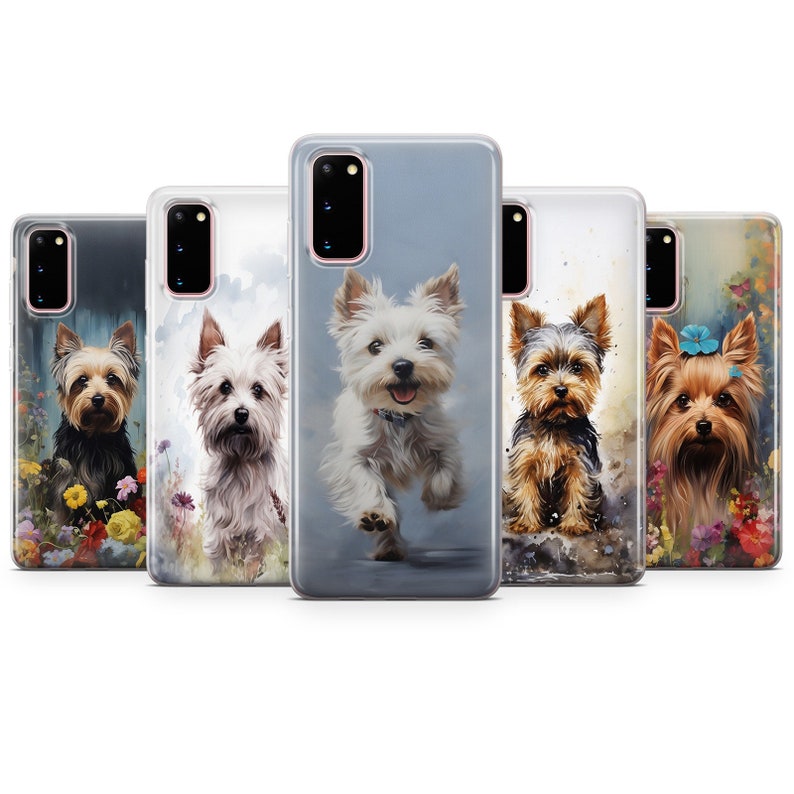 Dog Phone Case Yorkshire Terrier Phone Case, Yorkie Phone Case, Small ...