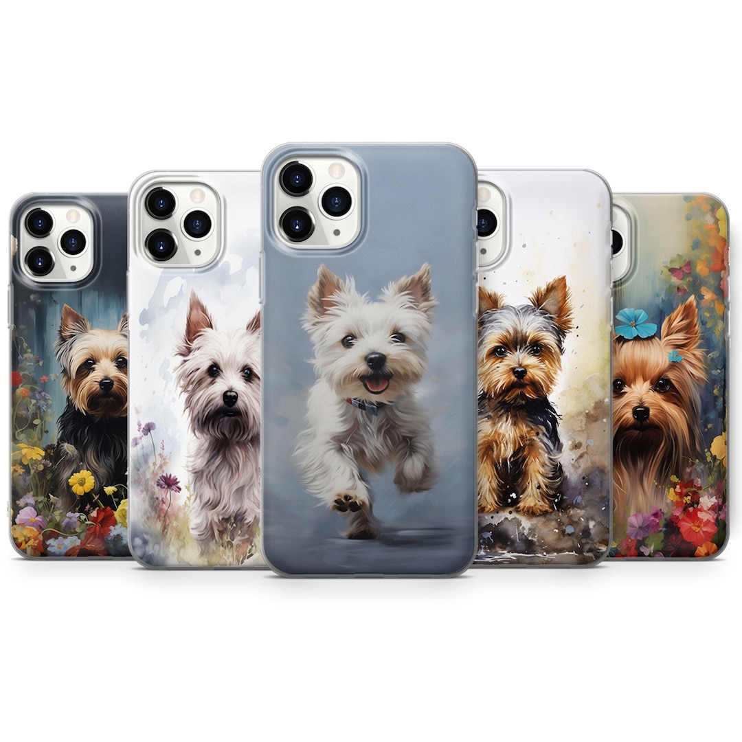 Dog Phone Case Yorkshire Terrier Phone Case, Yorkie Phone Case, Small ...