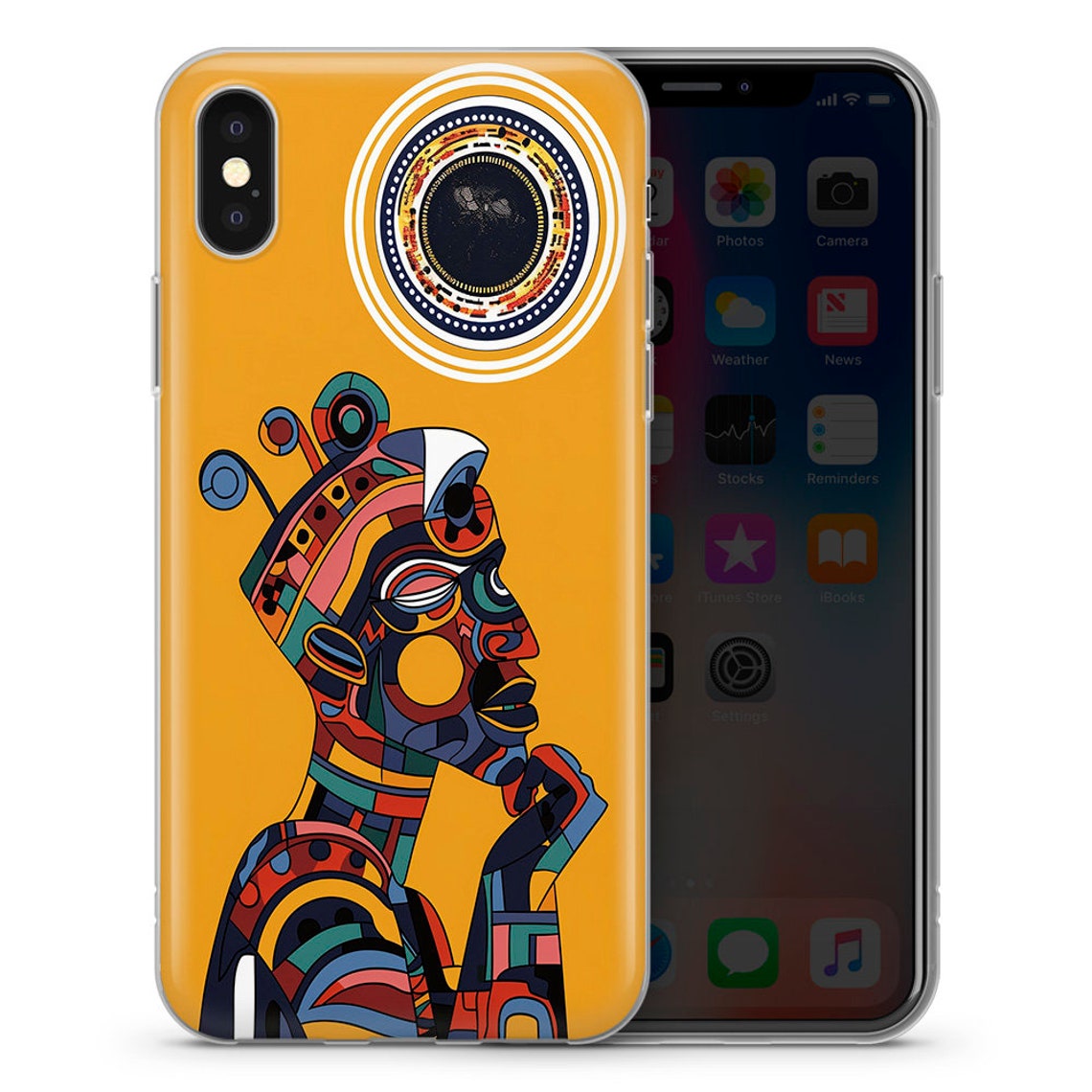Ndebele Art Phone Case: Afro Pattern Cover - Etsy