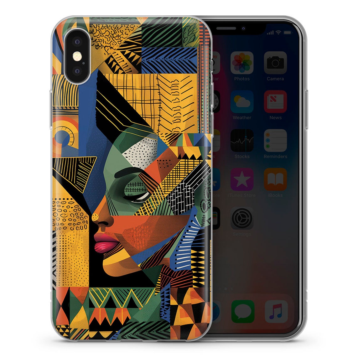 Ndebele Art Phone Case: Afro Pattern Cover - Etsy