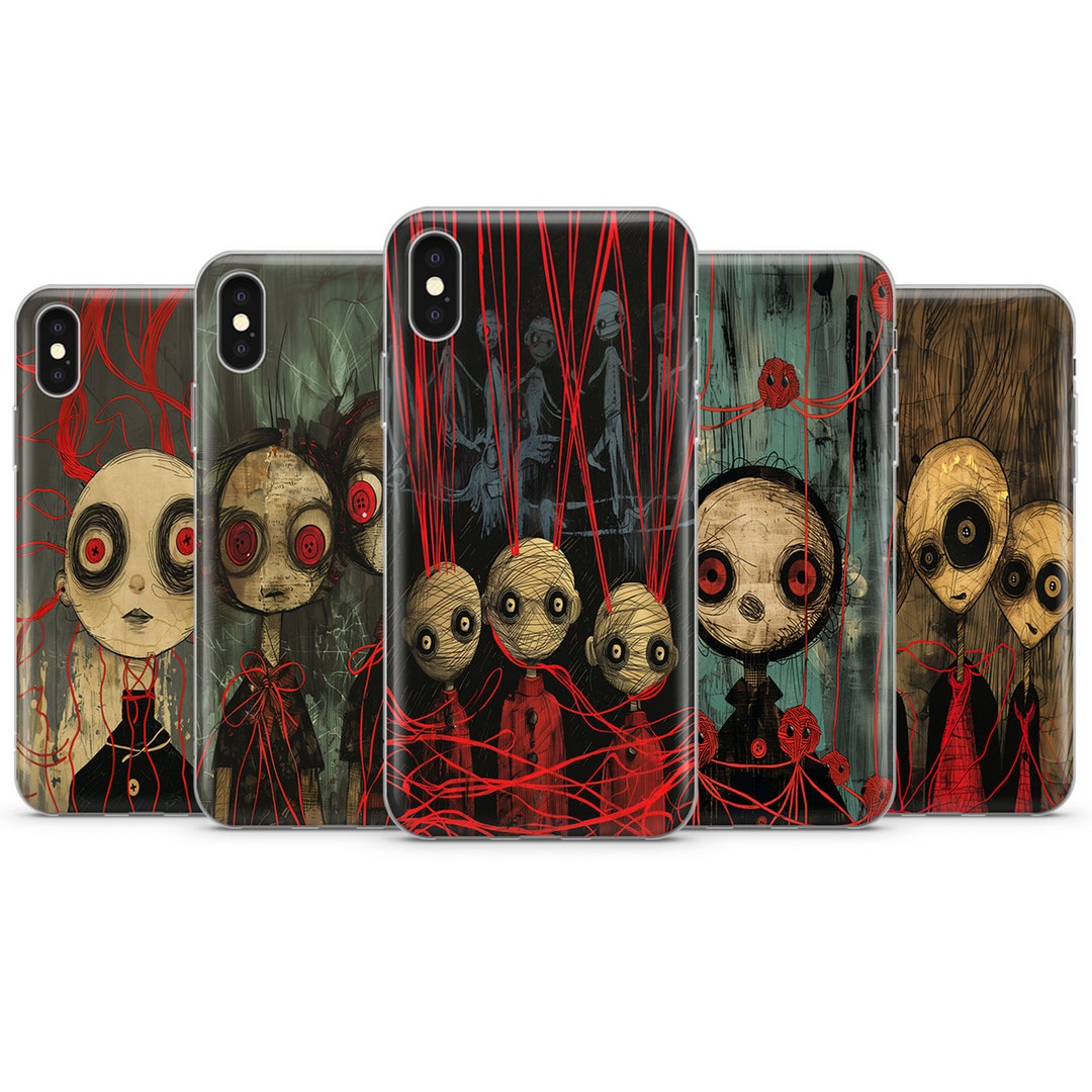 VOODOO Doll Poppets Witchcraft Aesthetics Phone Case Phone Case Cover ...