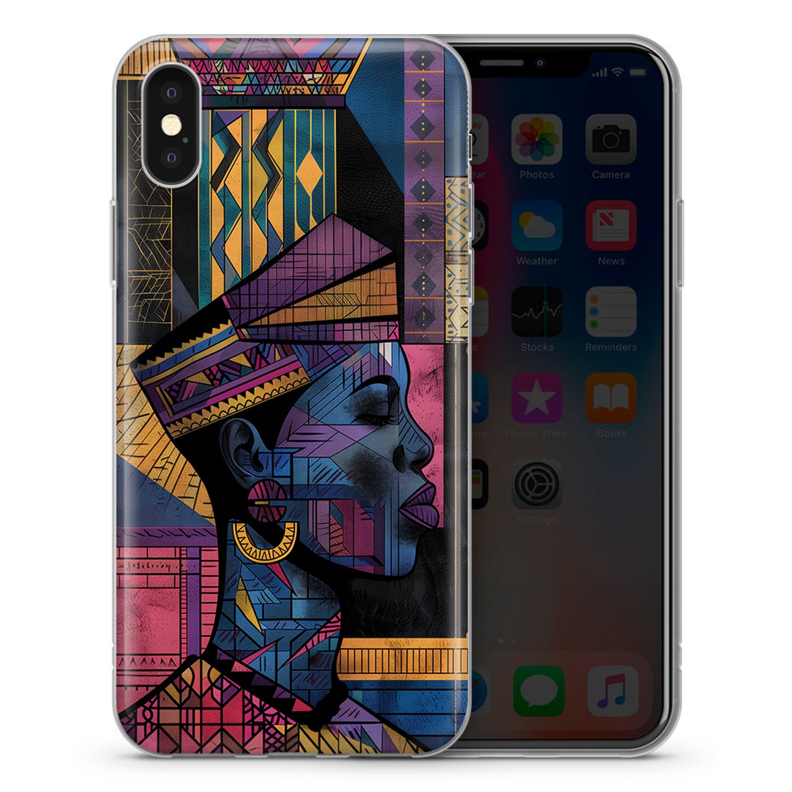 Ndebele Art Phone Case: Afro Pattern Cover - Etsy
