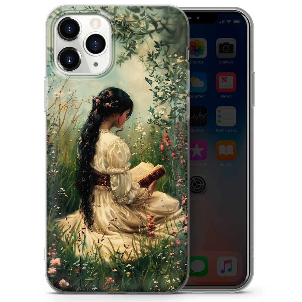Renaissance Art Phone Case Cottage Core Phone Case BOOK LOVER Phone ...