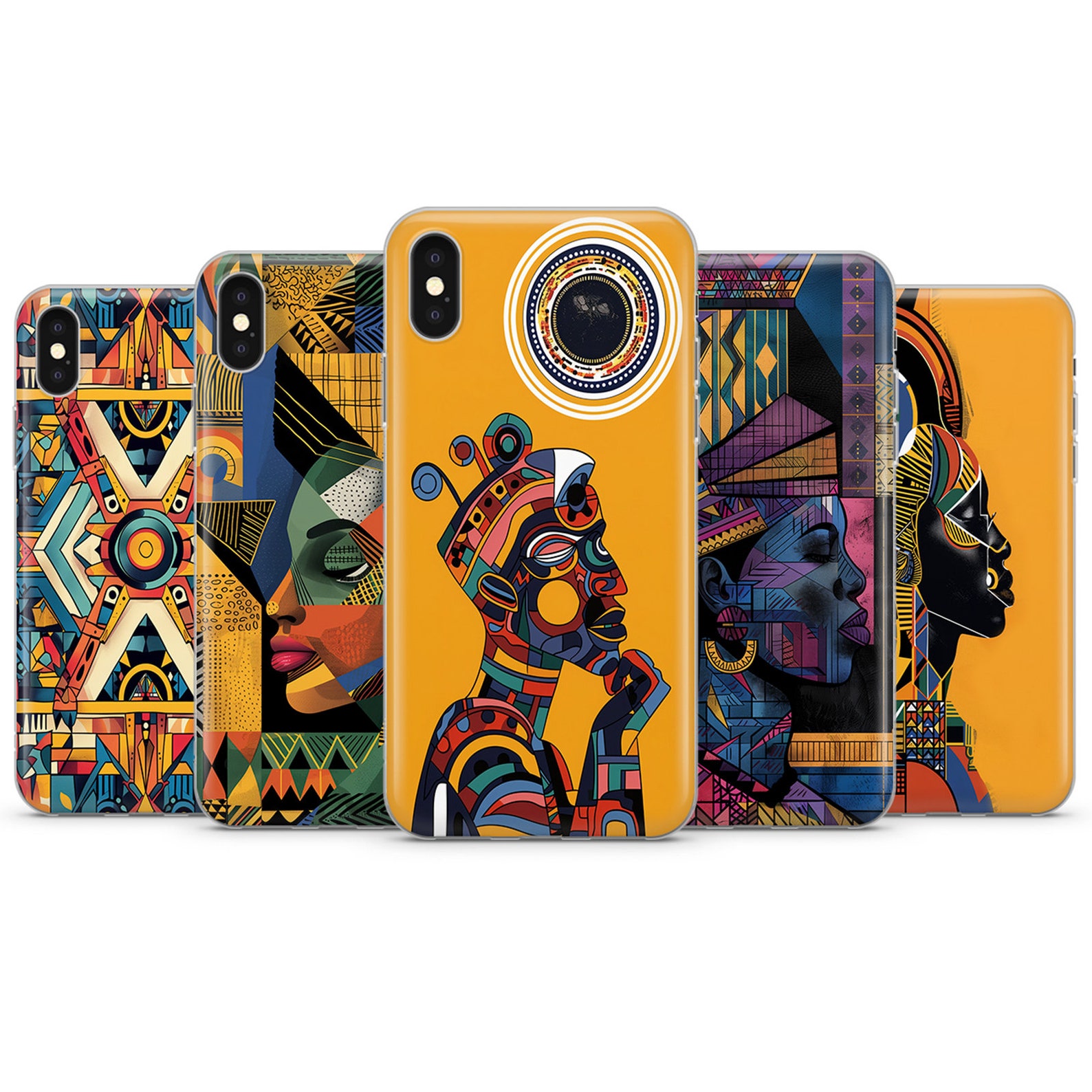Ndebele Art Phone Case: Afro Pattern Cover - Etsy
