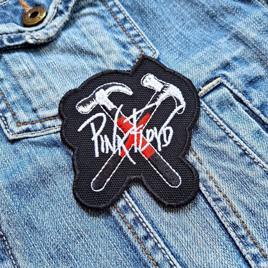 Pink Floyd Break the Wall Hammer 1 382774 Embroidered Patch Badge ...