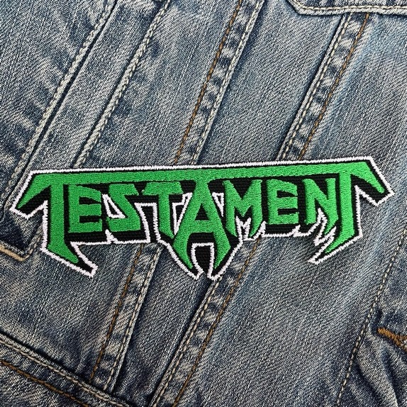 Testament 5 Embroidered Patch Badge Applique Iron On - Etsy