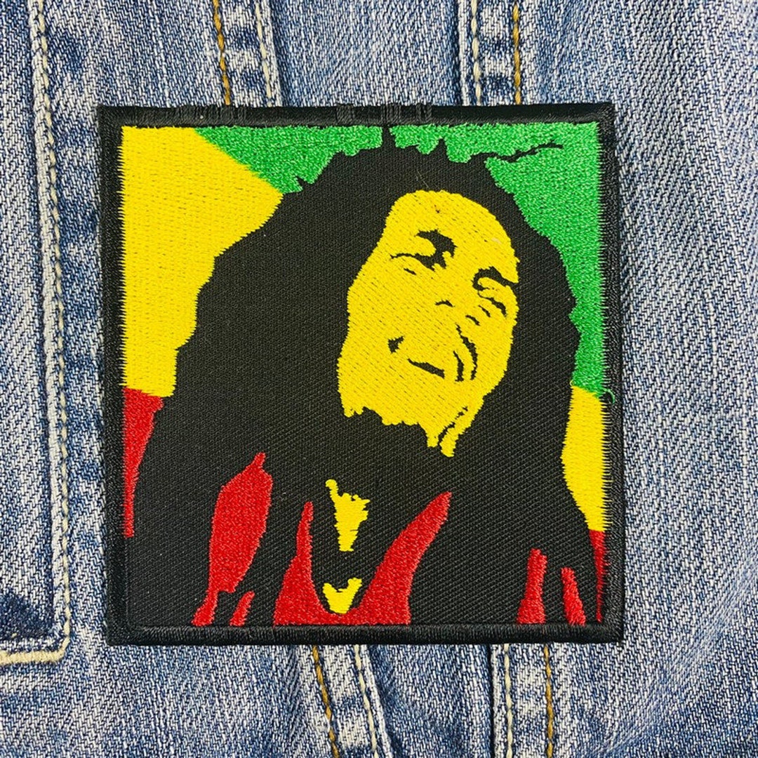 Bob Marley 2 Embroidered Patch Badge Applique Iron On - Etsy