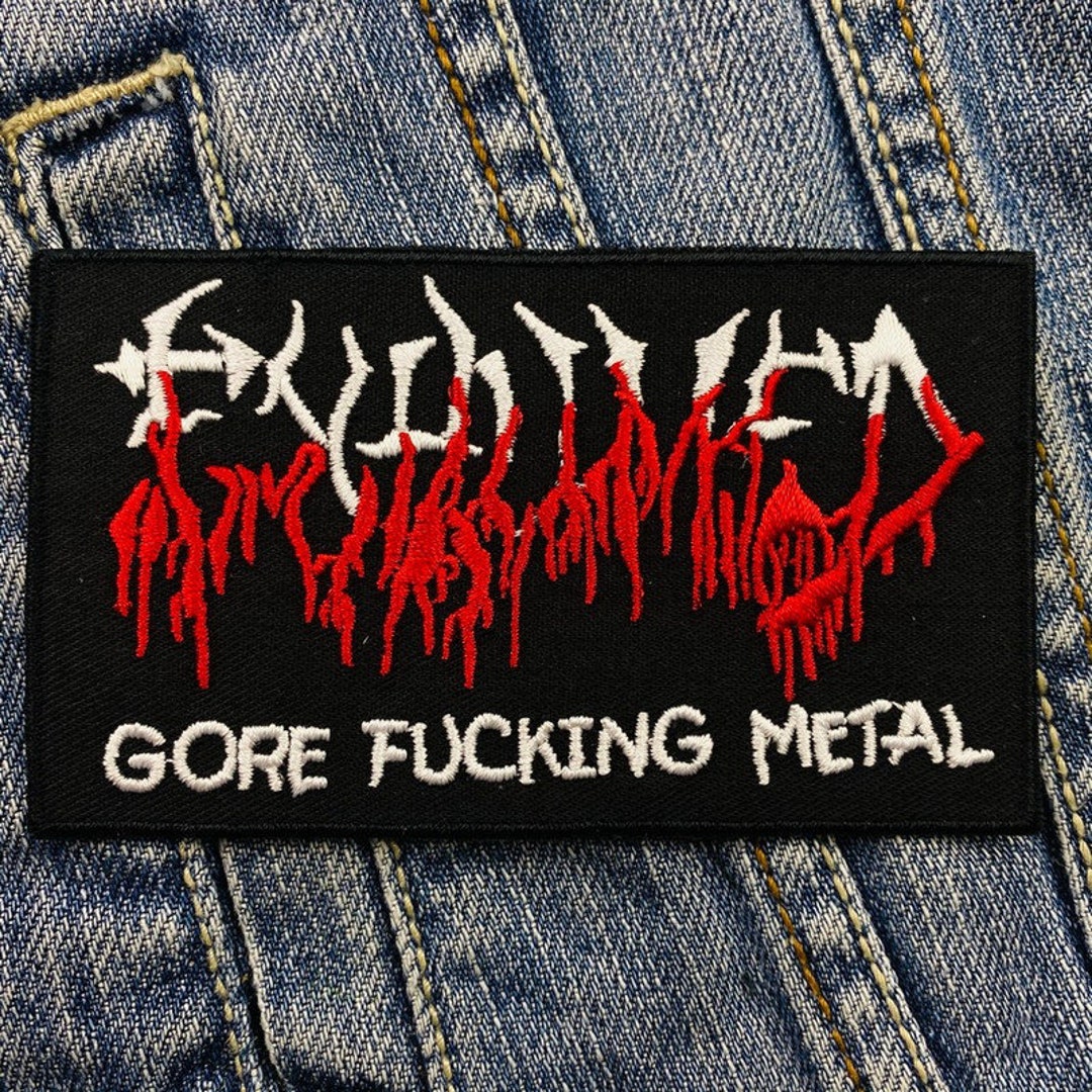 Exhumed Embroidered Patch Badge Applique Iron On - Etsy