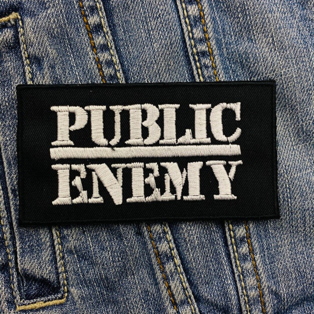 Public Enemy Embroidered Patch Badge Applique Iron On - Etsy
